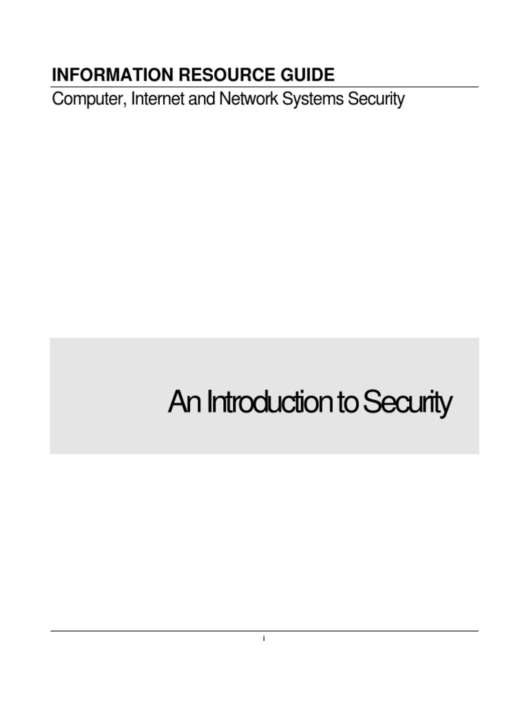 Computer, Network & Internet Security | PDF | Firewall (Computing ...