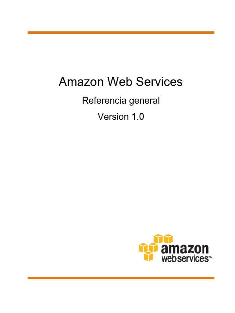 Amazon Web Services - Referencia General | Descargar gratis PDF ...