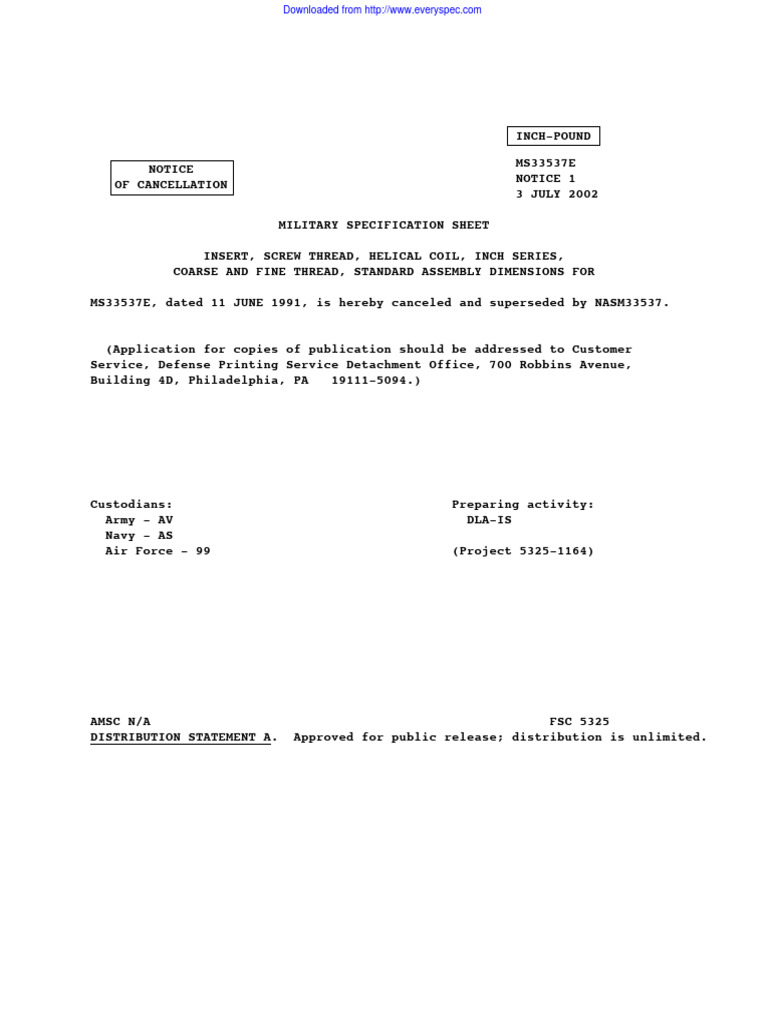 Ms33537e Notice-1 | PDF