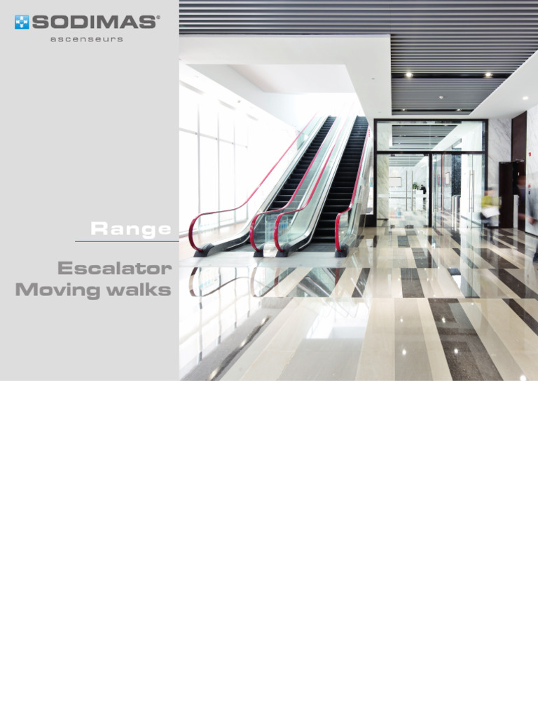 Energy-Efficient Escalators & Moving Walks | PDF | Energy Conservation | Escalator