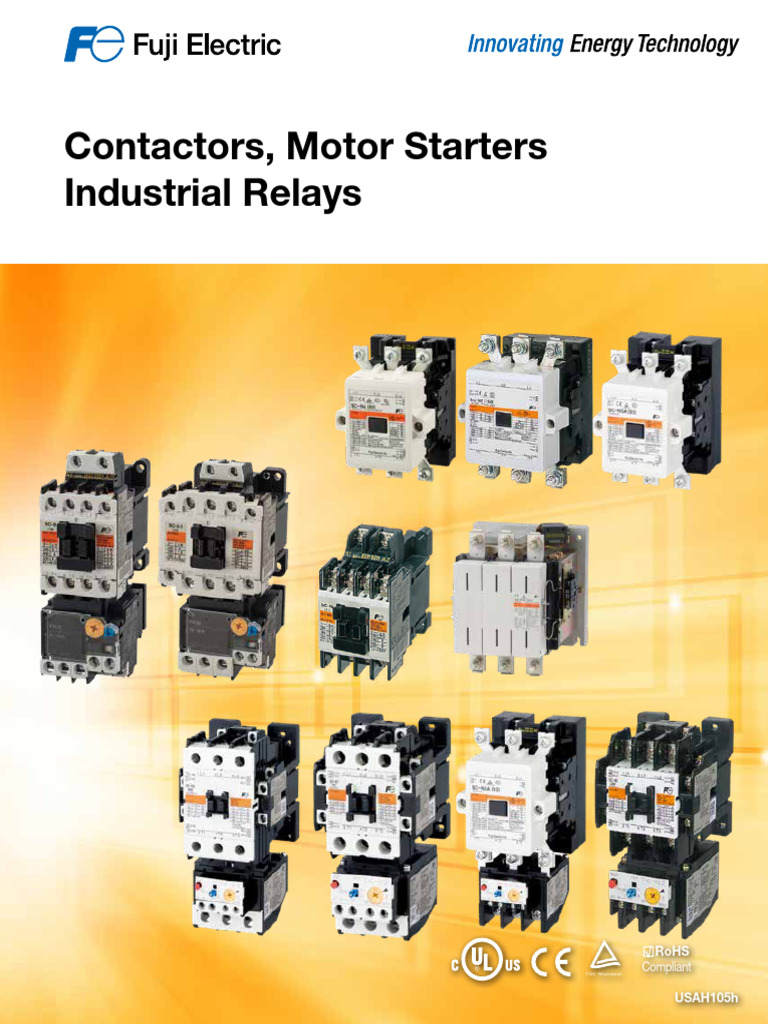 Item 25 and 26 Fuji Contactors Motor Starters Industrial Relays ...