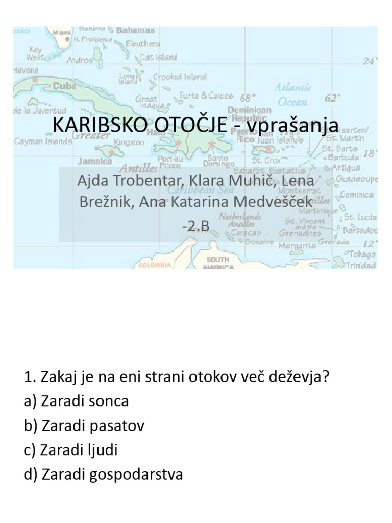 Karibsko Otočje | PDF