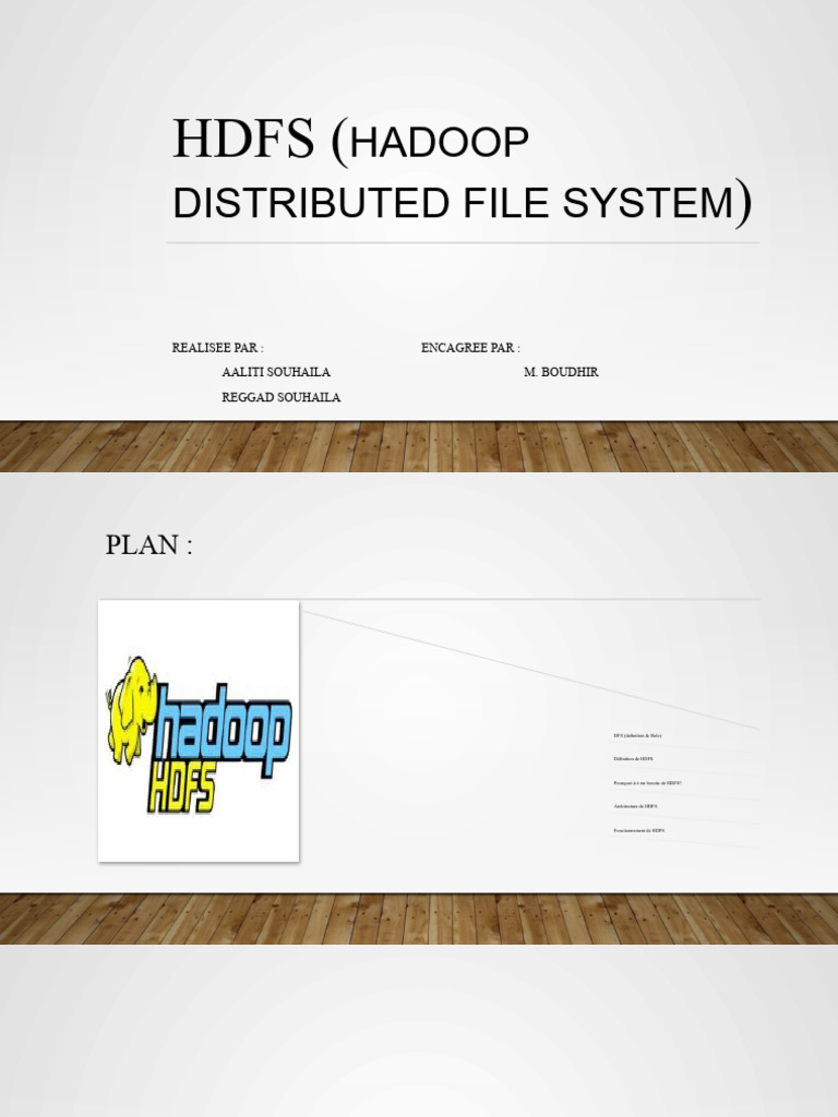 Hdfs Hadoop Distributed File System Pdf Apache Hadoop Données