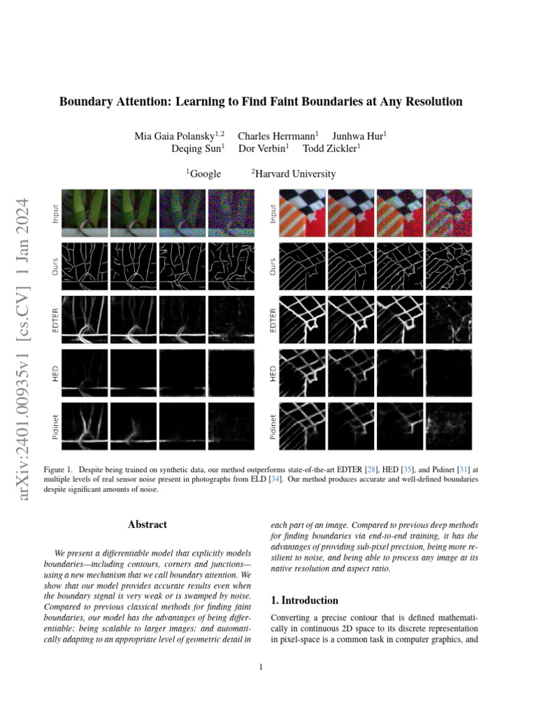 Boundary Attention | PDF | Deep Learning | Pixel