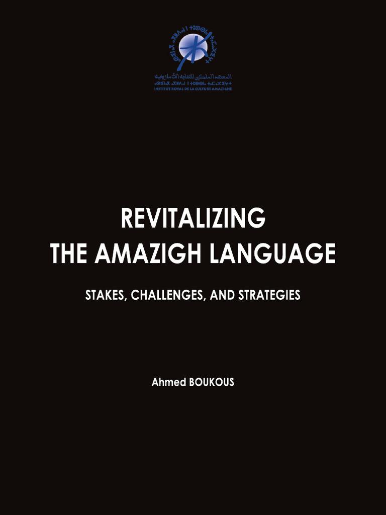 Translation Revitalizing the Amazigh Lan | PDF | Arabic | Linguistics