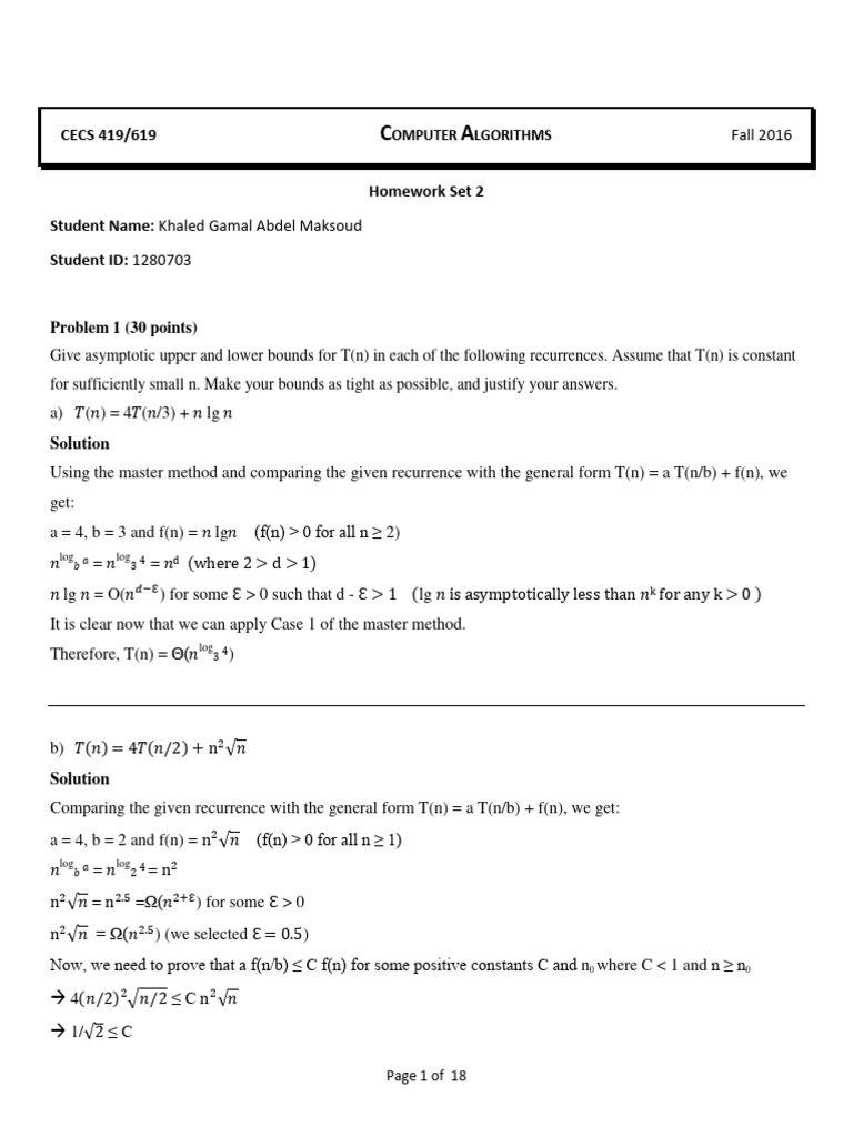 Hwk2 Solution Pdf Computational Science Computer Programming 0976