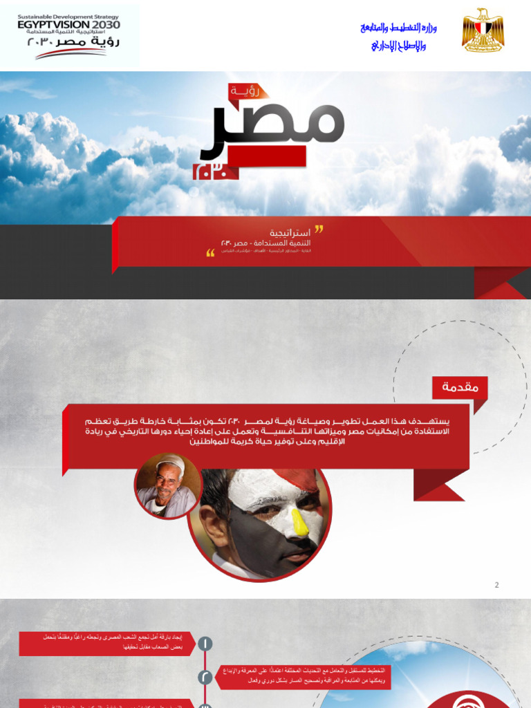 Egypt Vision 2030 | PDF