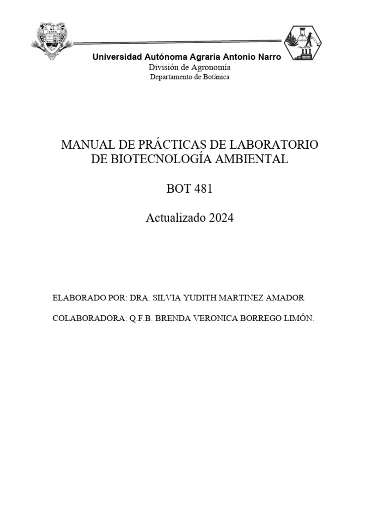 Manual Practicas Ba | PDF | Residuos | Compost