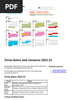 2025 UTS College Education Calendar | PDF | Academic Term | Educational ...