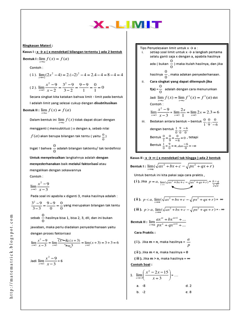 Modul Limit | PDF