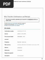 Wire Transfer Quick Reference Guide For Customers: 1-888-384-8400. Press 1 | PDF | Wire Transfer ...