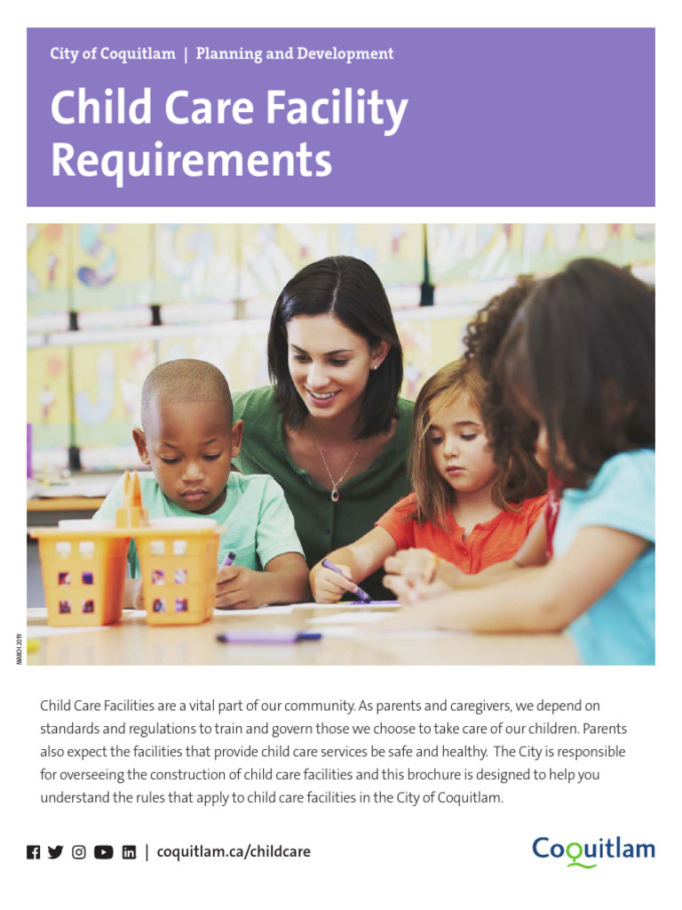 Child Care Facility Requirements Building Permits, Zoning, Business ... Child Care Facility Requirements Building Permits, Zoning, Business ...