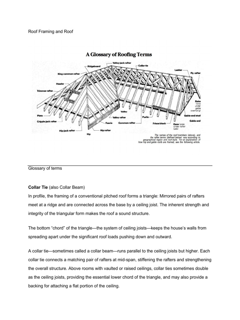 Roof Framing and Roof | PDF | Roof | Framing (Construction)
