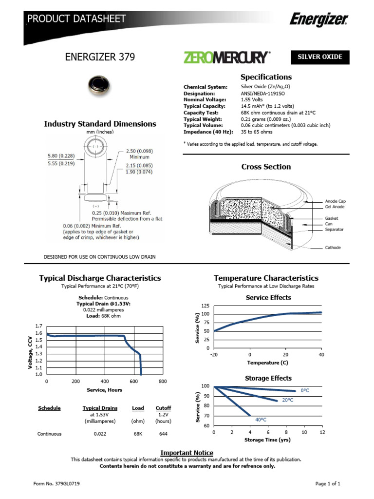 379 - Energizer | PDF | Electricity | Electrical Engineering