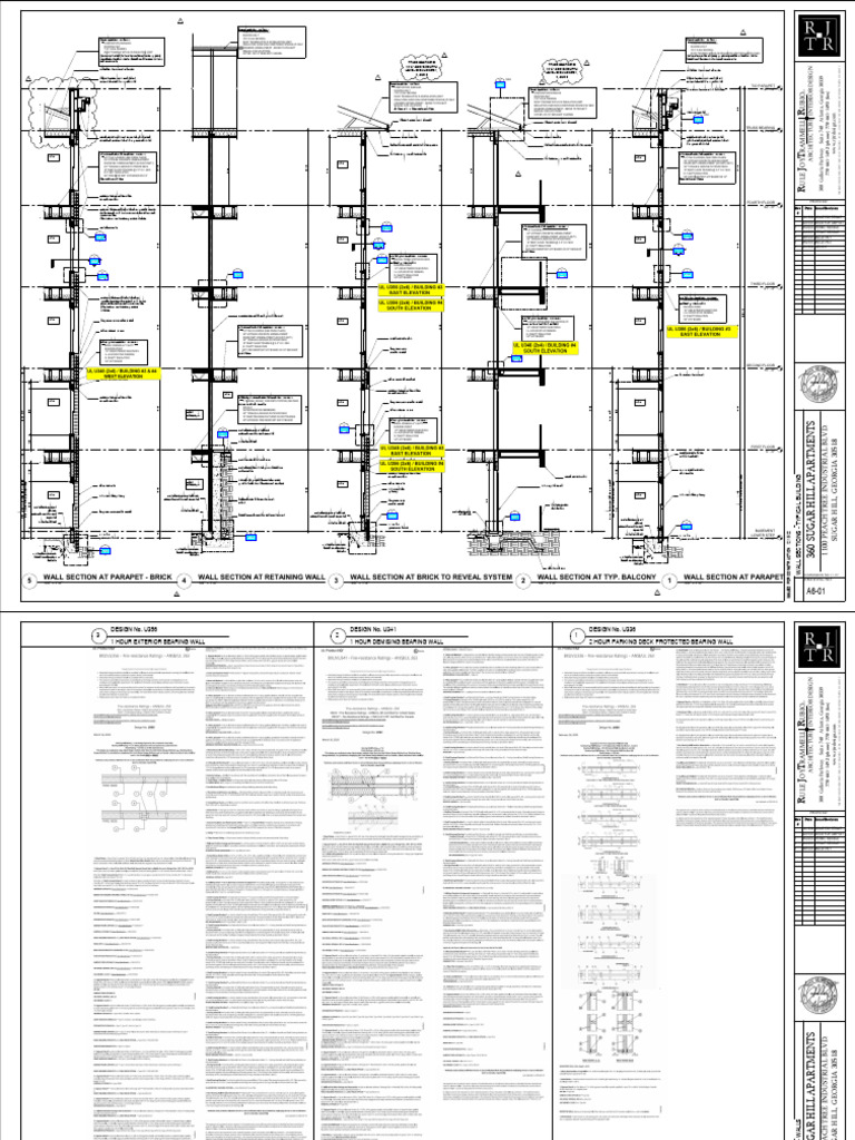 Exterior Wall Types - SHA | Download Free PDF | Roof | Framing ...