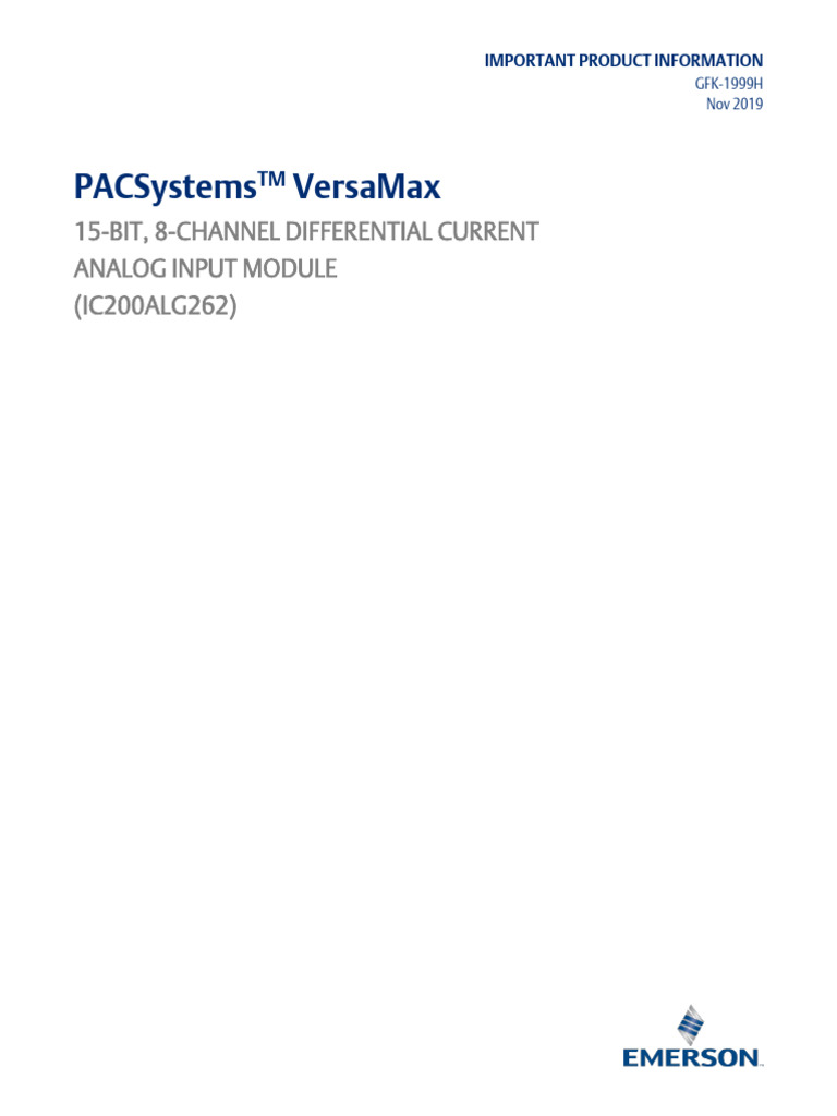 GFK 1999H | PDF | Power Supply | Computing