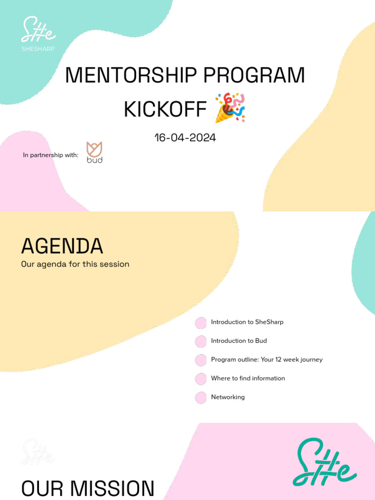 2024 Mentorship Program Kickoff | Download Free PDF | Mentorship ...