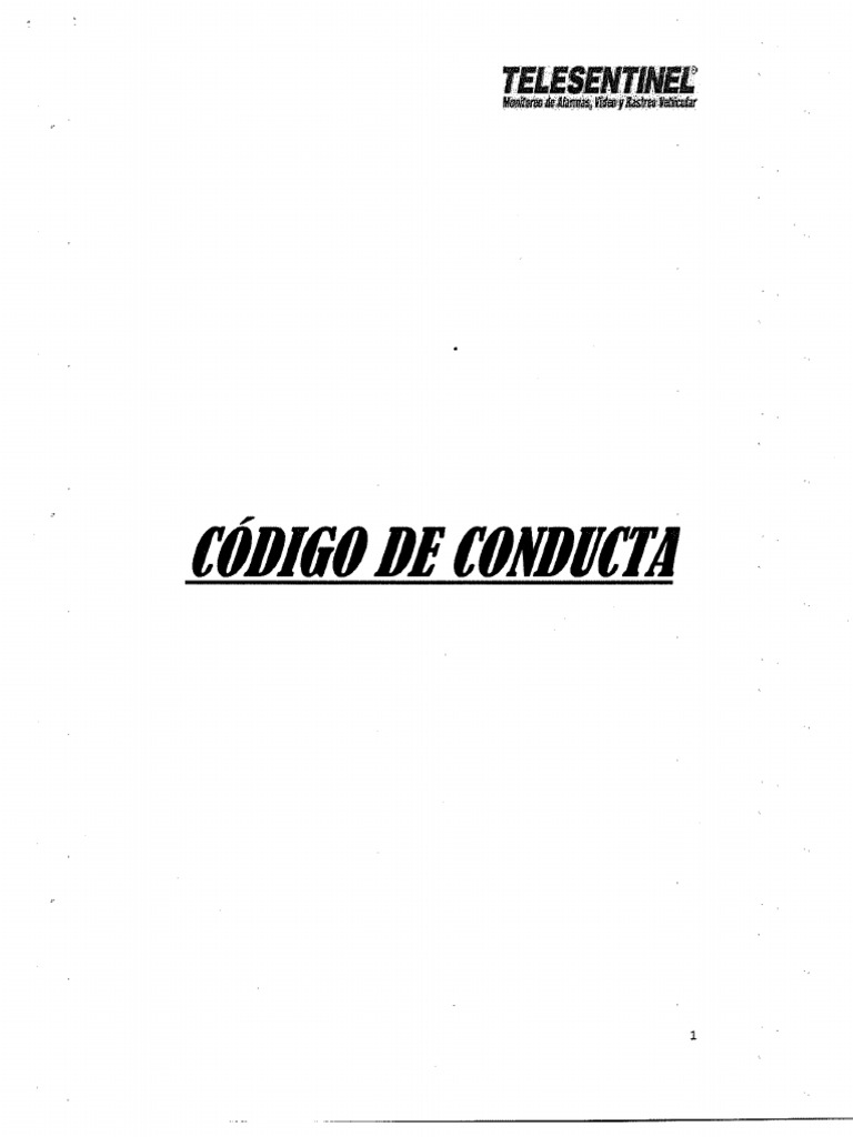 CODIGO DE CONDUCTA | PDF