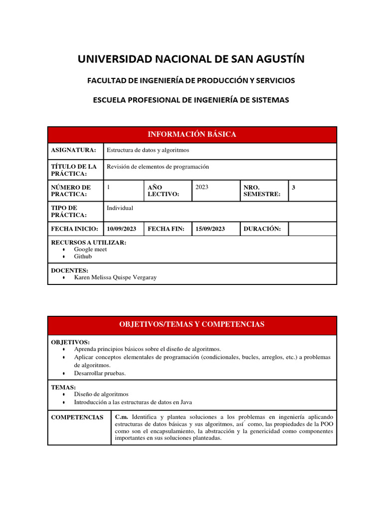 Estructuras y Algoritmos en Java | PDF | Lenguaje de programación ...