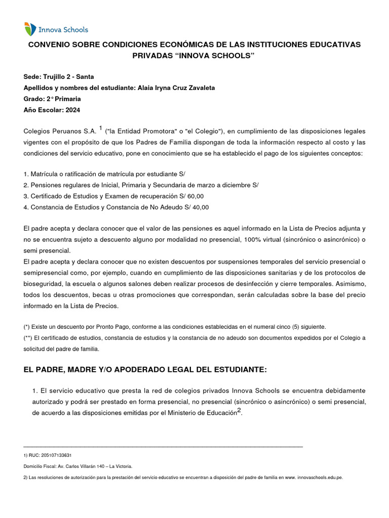 Condiciones Económicas 2024 - 79705274 | PDF | Inflación | Bancos