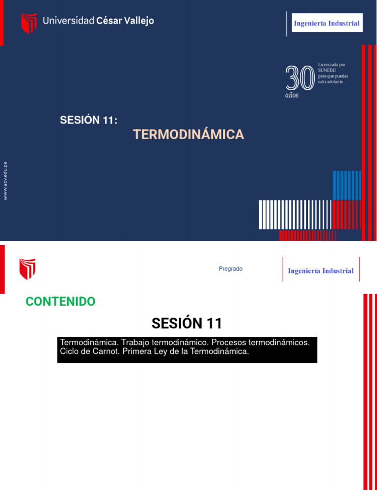 Semana11 | PDF | Termodinámica | Gases