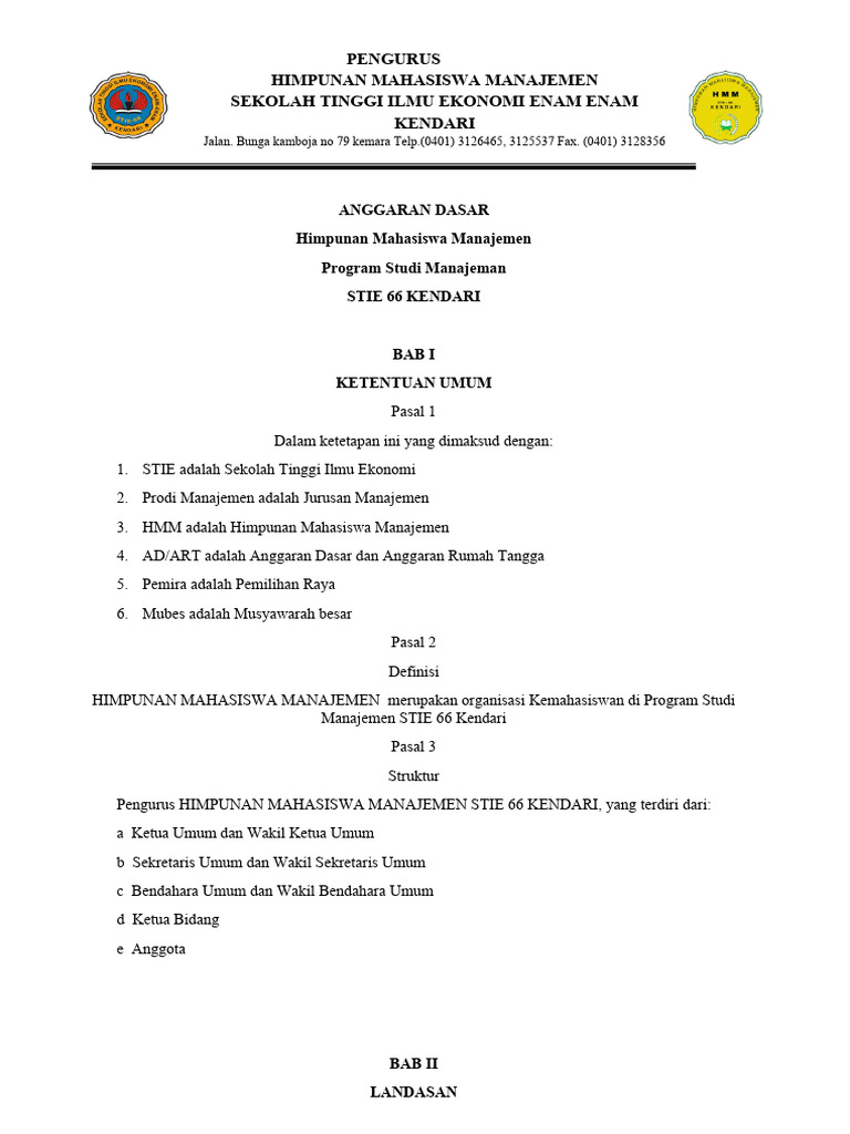 ADRT HMM 2024-2025 2 After Revisi | PDF