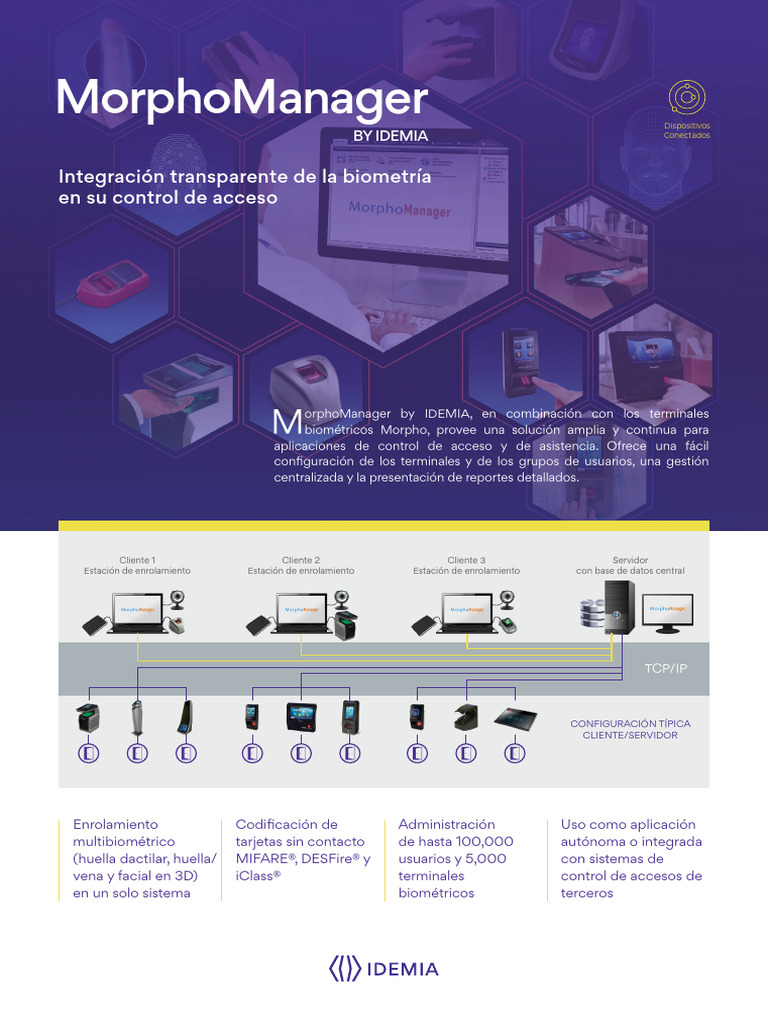 MorphoManager - by - IDEMIA Modo Interfaz | Descargar gratis PDF ...