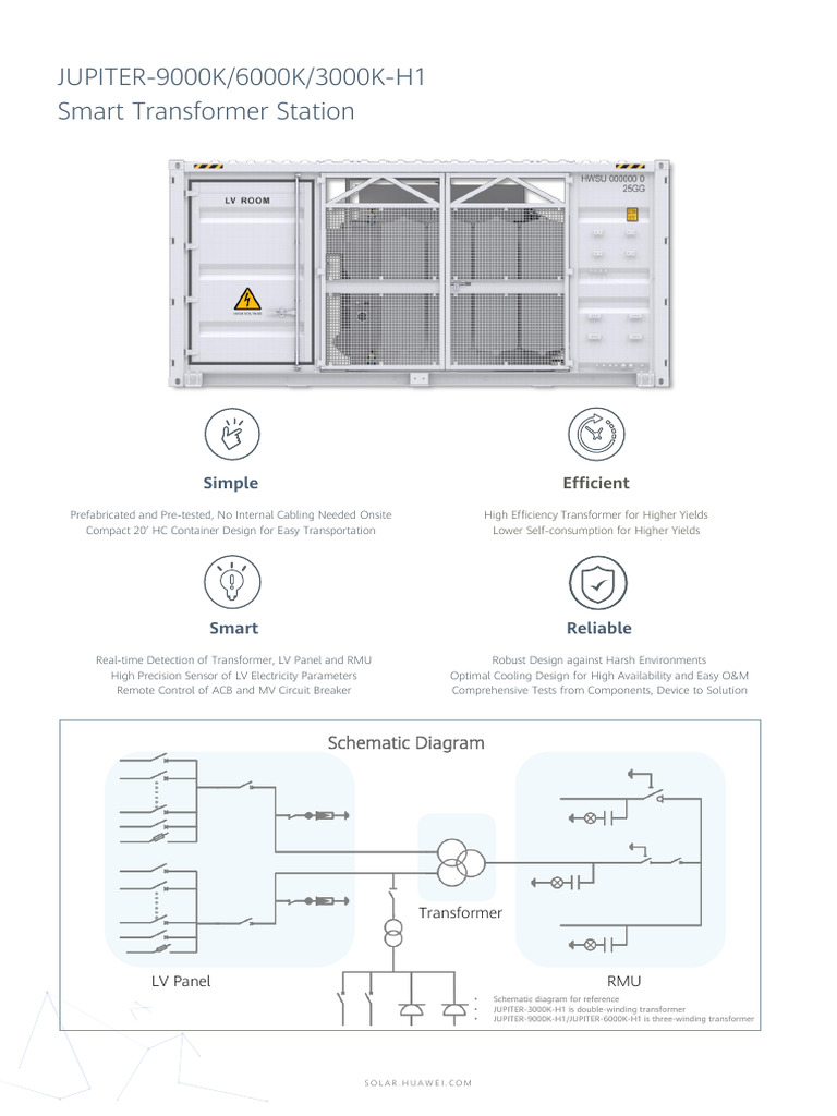 00 Datasheet of JUPITER 9000K 6000K 3000K H1 LV AC Coupling - 20231030 | PDF | Transformer ...