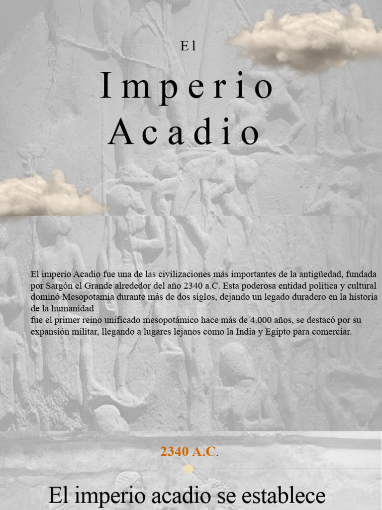 Presentacion El Imperio Acadio | Descargar gratis PDF | Mesopotamia ...