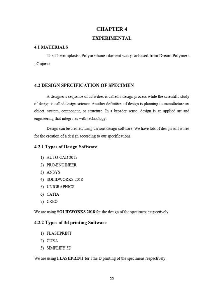 Chapter 4 | PDF | 3 D Printing | Materials