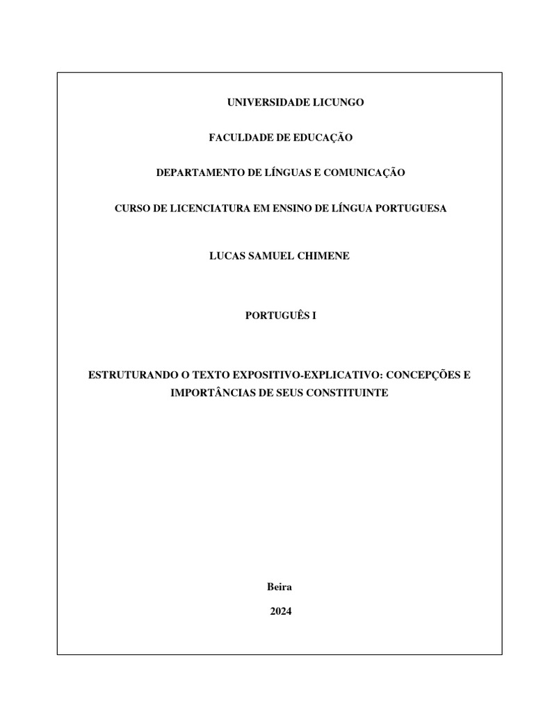 Texto Expositivo Explicativo Download Grátis Pdf Educação à 1597