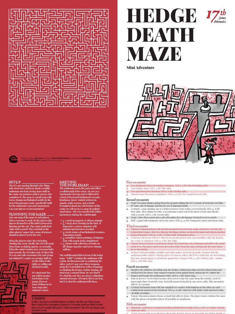 Hedge Death Maze | PDF