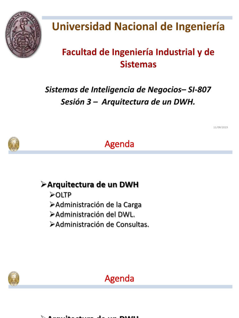 Sesión 3 - Arquitectura de DWH | PDF | Gestión de la información | Inteligencia de negocios