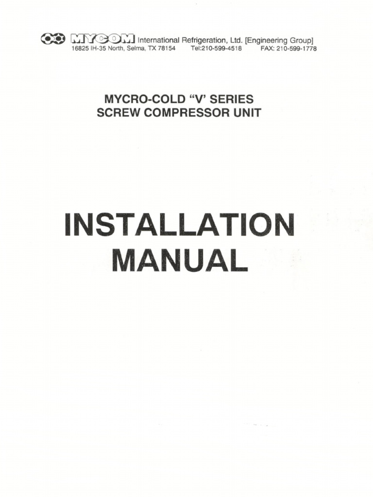 01-1 Installation Instructions | PDF