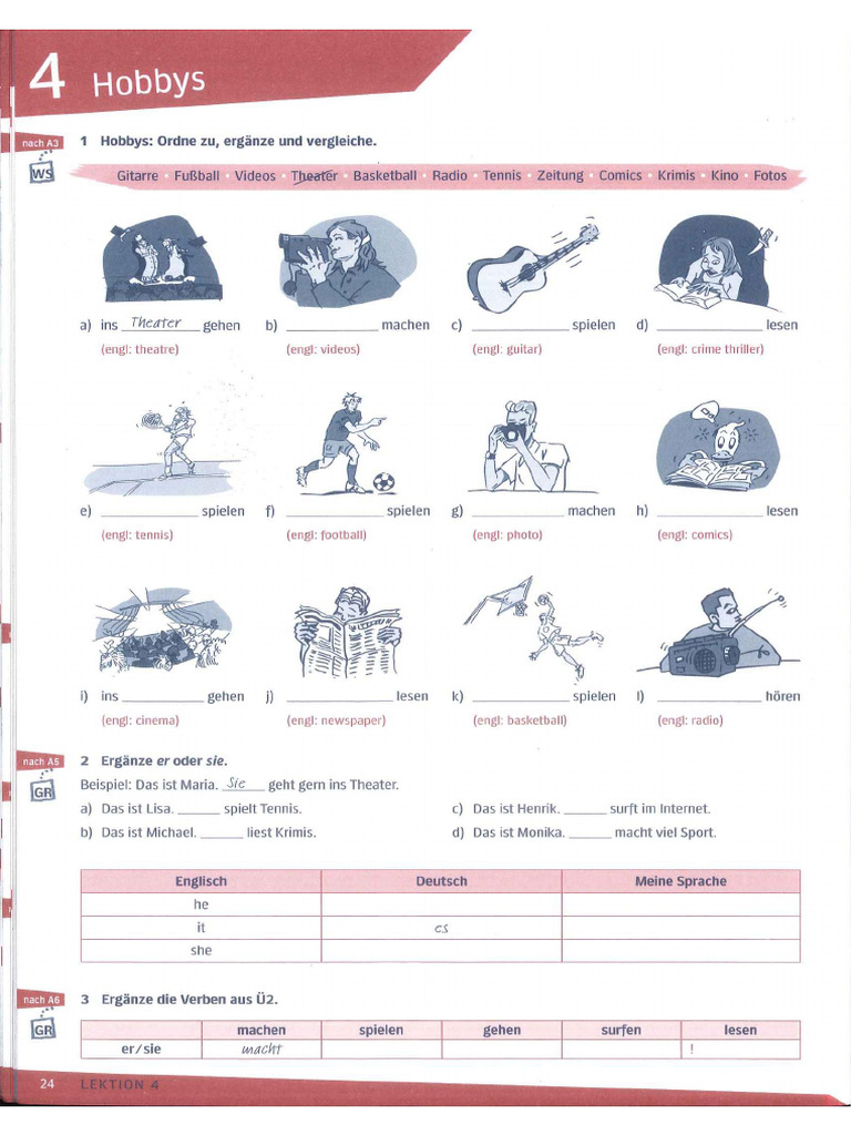 Lek 4,5,6 Arbeitsbuch | PDF