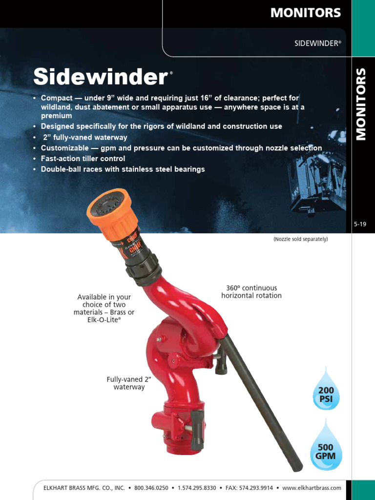 Monitor Sidewinder-Catalog-F8-05-19 | PDF | Manufactured Goods
