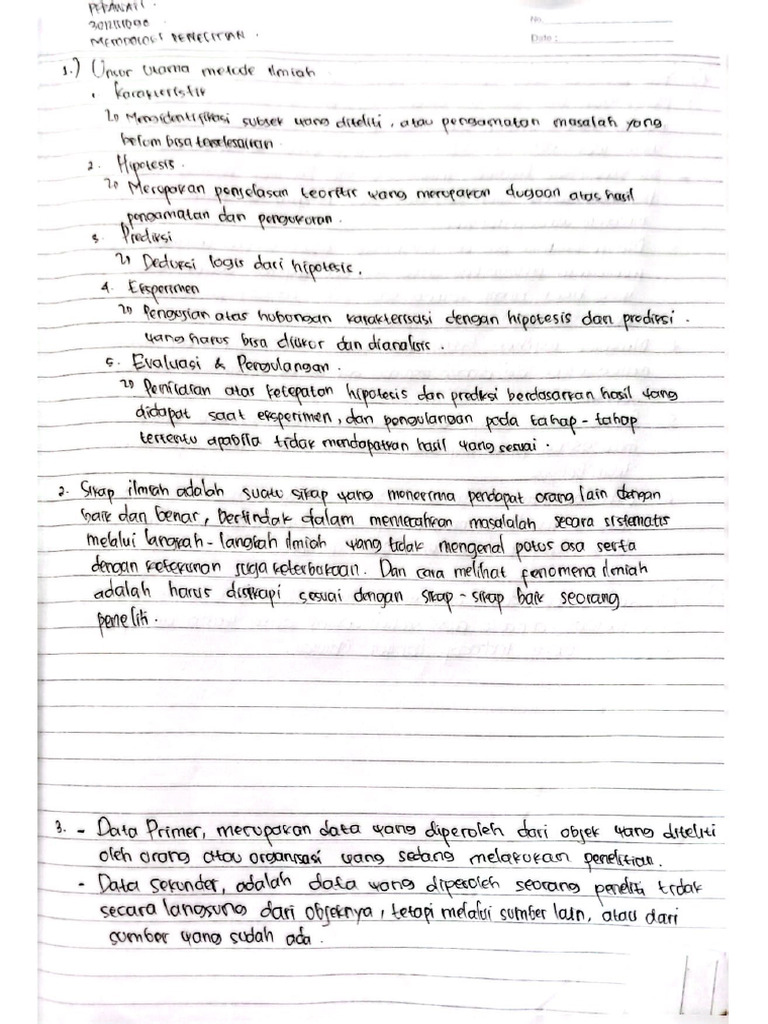 UTS Metopen Perawati 3012111098 | PDF