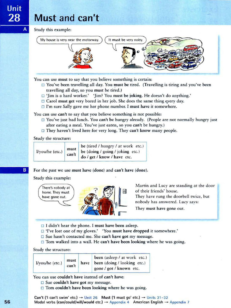 Modal Verbs Usage Examples | PDF