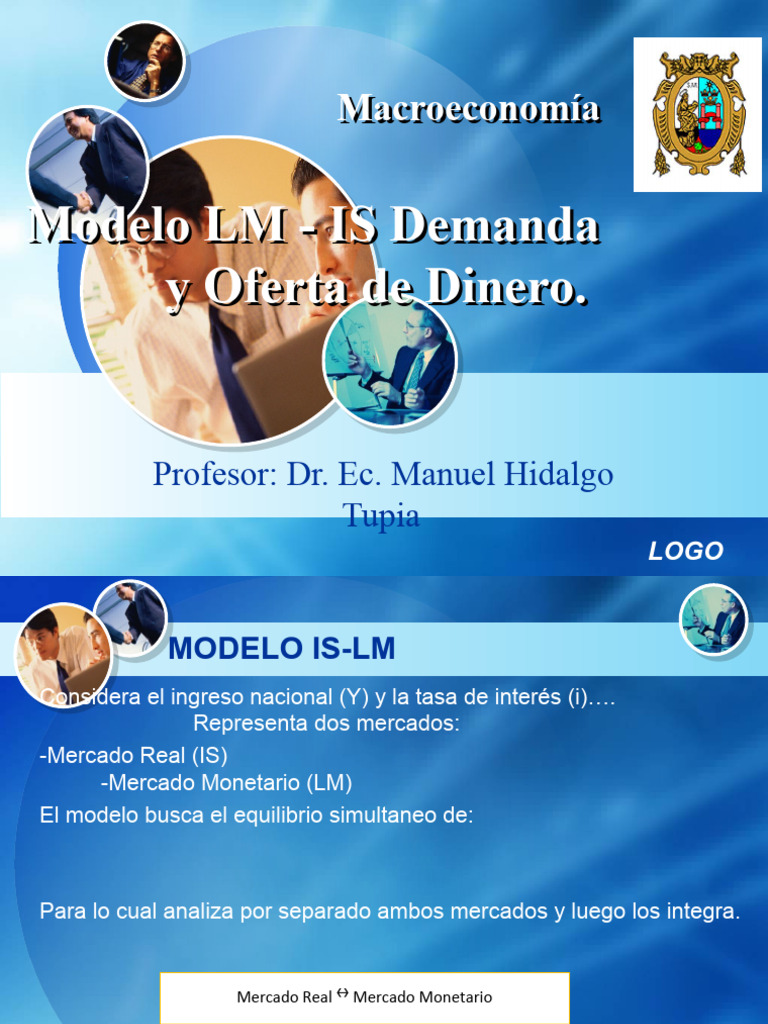 7 Modelo LM - Is Demanda y Oferta de Dinero | PDF | Base monetaria ...