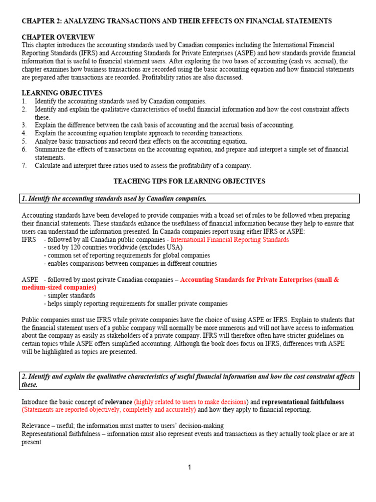 Chapter 2 - Students | PDF | Equity (Finance) | Expense