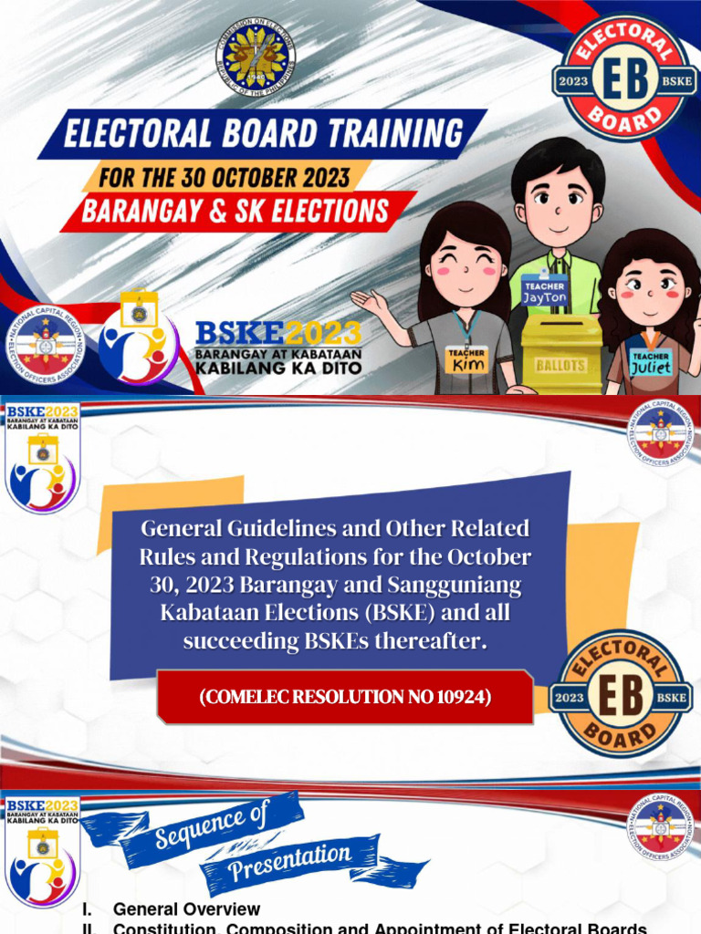Eb Training 2023 Bske | PDF | Voting | Identity Document