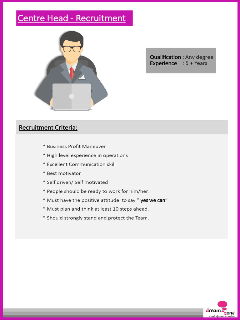 AllJob Responsibilities - DZ Employees With CM Role | PDF | Recruitment ...