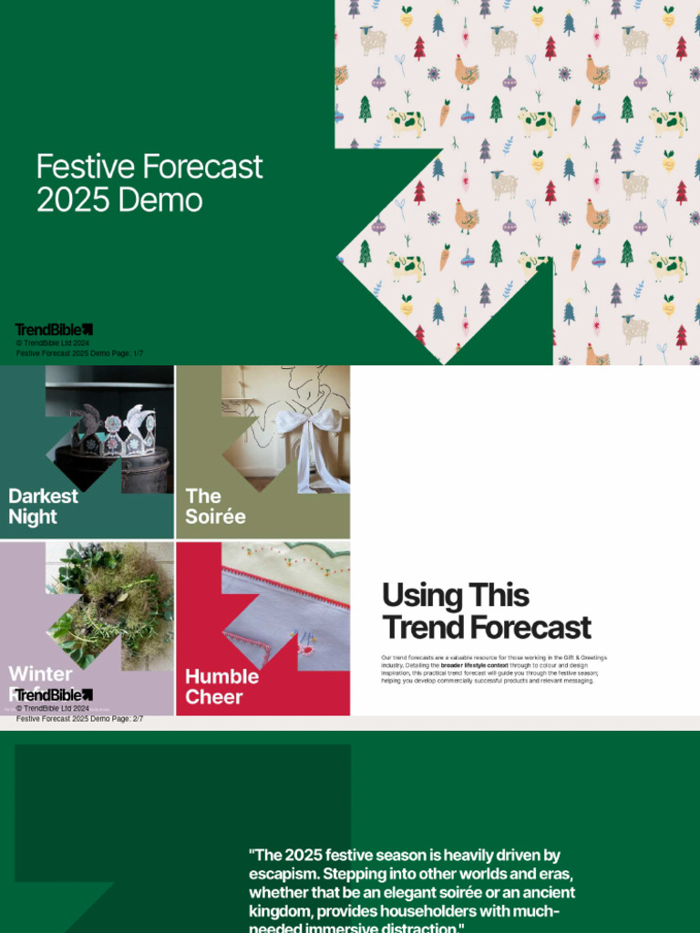 Festive Forecast 2025 Demo | PDF | Finance & Money Management