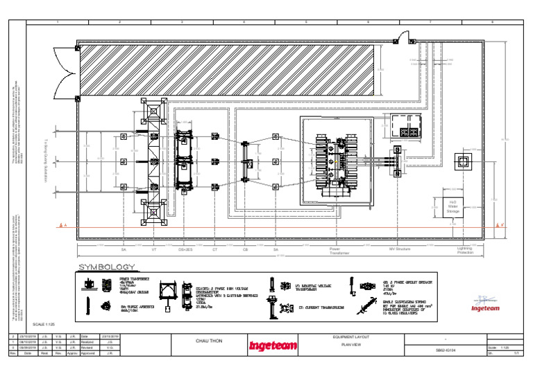 Sb62-Ig104-Equipment Layout. Plan View. V2 | PDF