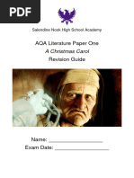 Scrooge's Fear in A Christmas Carol | PDF | Ebenezer Scrooge | Ghosts
