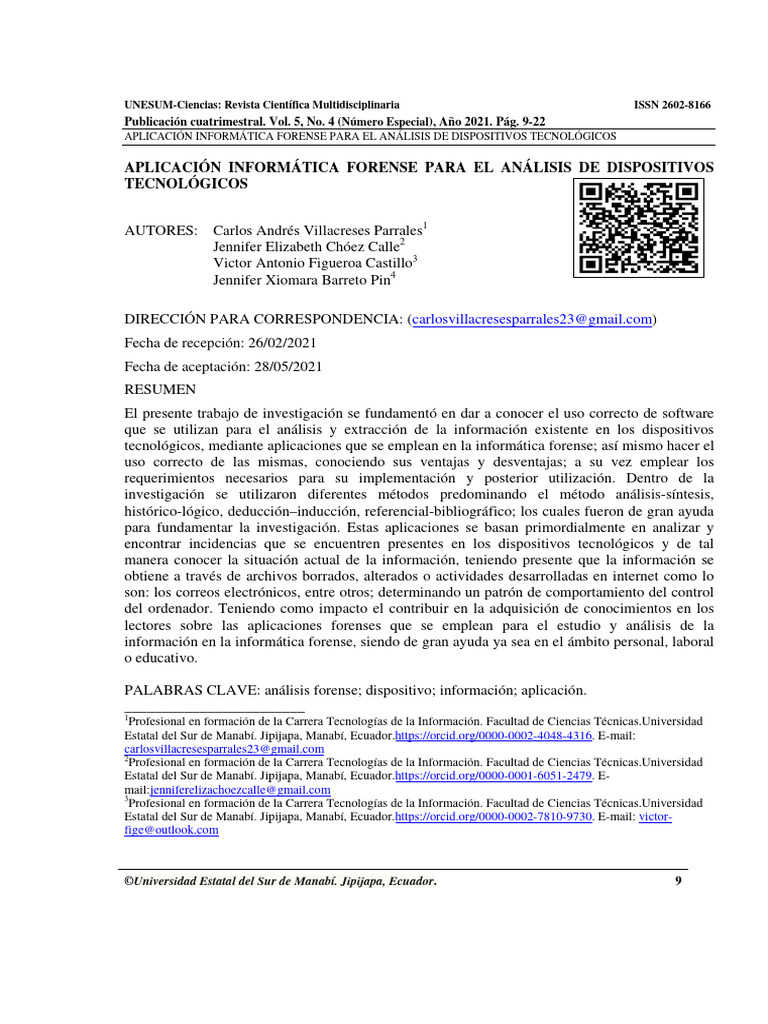 Aplicacion - Informatica - Forense - para - El - Analisis - de ...
