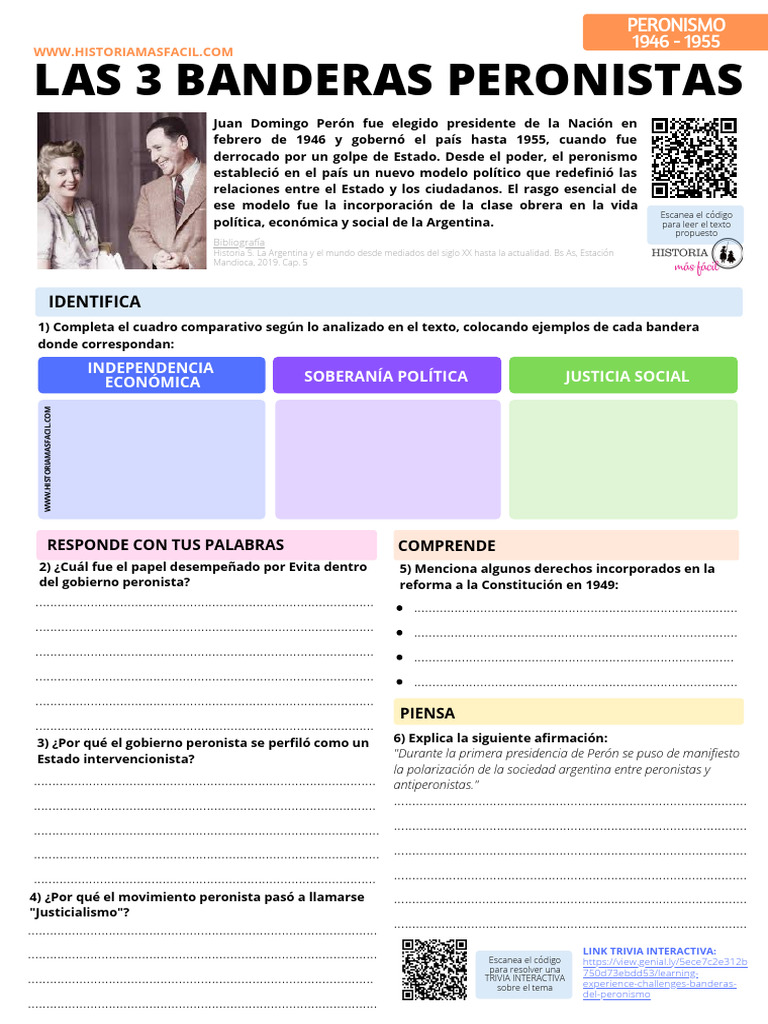 Tres Banderas del Peronismo | PDF | Argentina | Gobierno