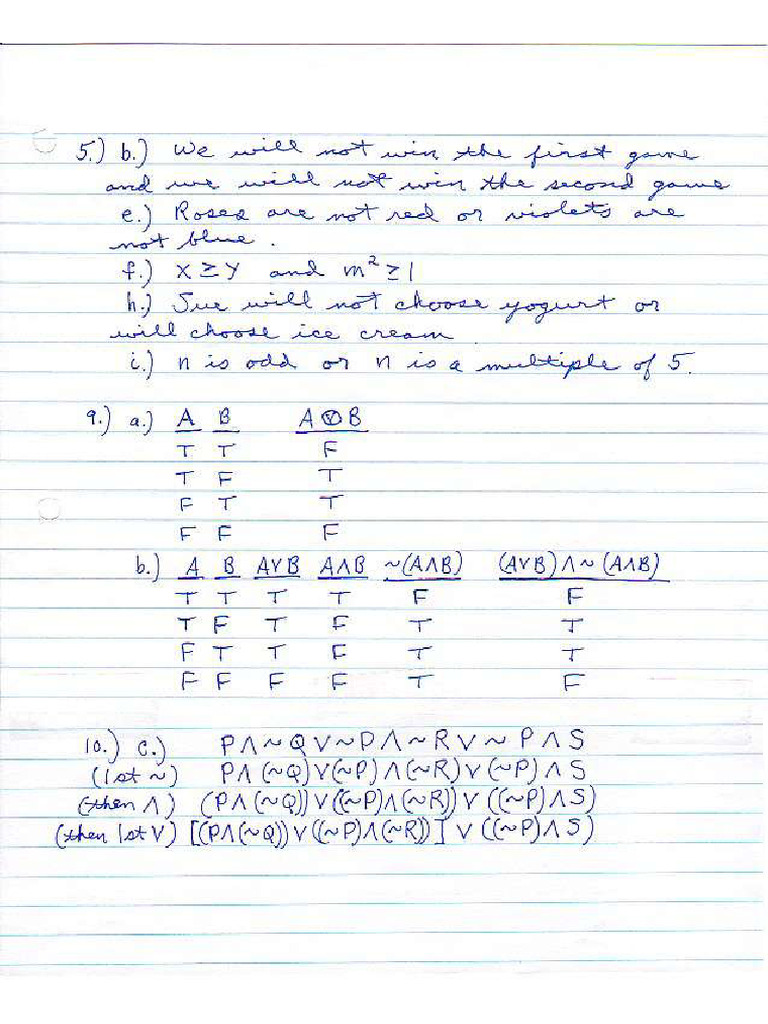 Math 108 HW1 P3 | PDF