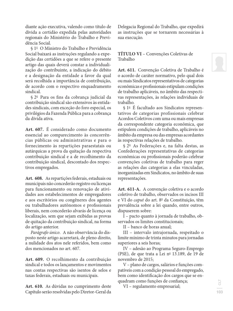 Regras de Contribuição e Convenções Coletivas na CLT | PDF | Sindicato ...