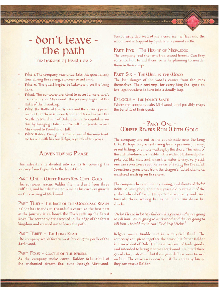 Dont Leave The Path | Download Free PDF | Spider Web
